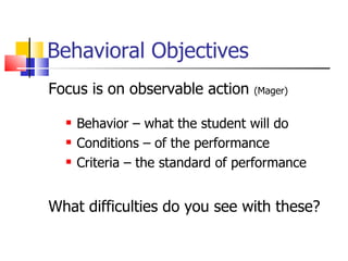 Week2b Chpt 3 Learning Objectives | PPT | Educational Assessment ...