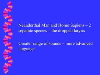 Week 2 Beginnings of Language | PPT