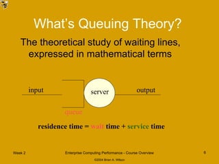 Georgia Tech: Performance Engineering - Queuing Theory and Predictive Modeling | PPT