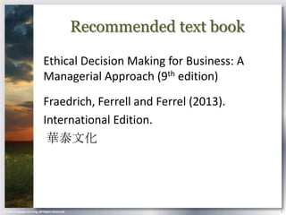 business ethics in a global economy | PPTX