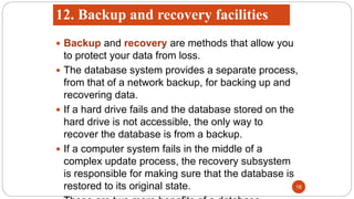 Week 2 Characteristics & Benefits of a Database & Types of Data Models ...