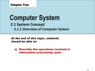 Week2 chapter 02_2.1_system_concept_2015 (1) | PPTX