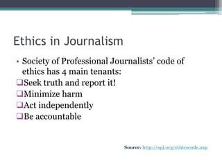 Introduction to Media Ethics | PPTX