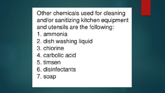 Week 2_Clean, sanitize, and store kitchen (1).pptx | Home Appliances ...