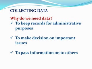 Collecting Data Technique | PPTX