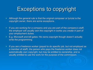 Week 2 Copyright | PPT