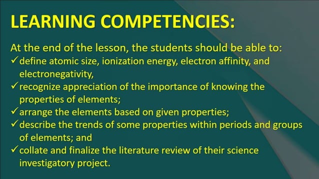 W2 CHEMISTRY 9 (TRENDS IN THE PERIODIC TABLE).pptx
