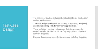 Test Case Design Techniques – Practical Examples & Best Practices in ...