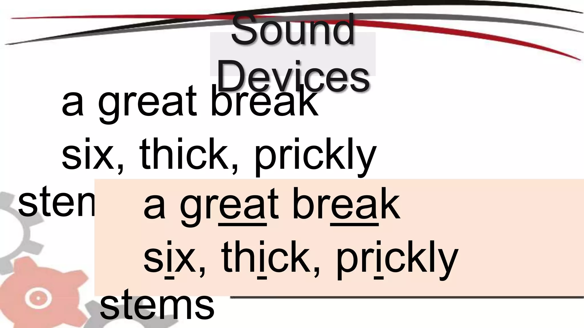 Sound Devices in Literature (Figures of Sounds) | PPTX