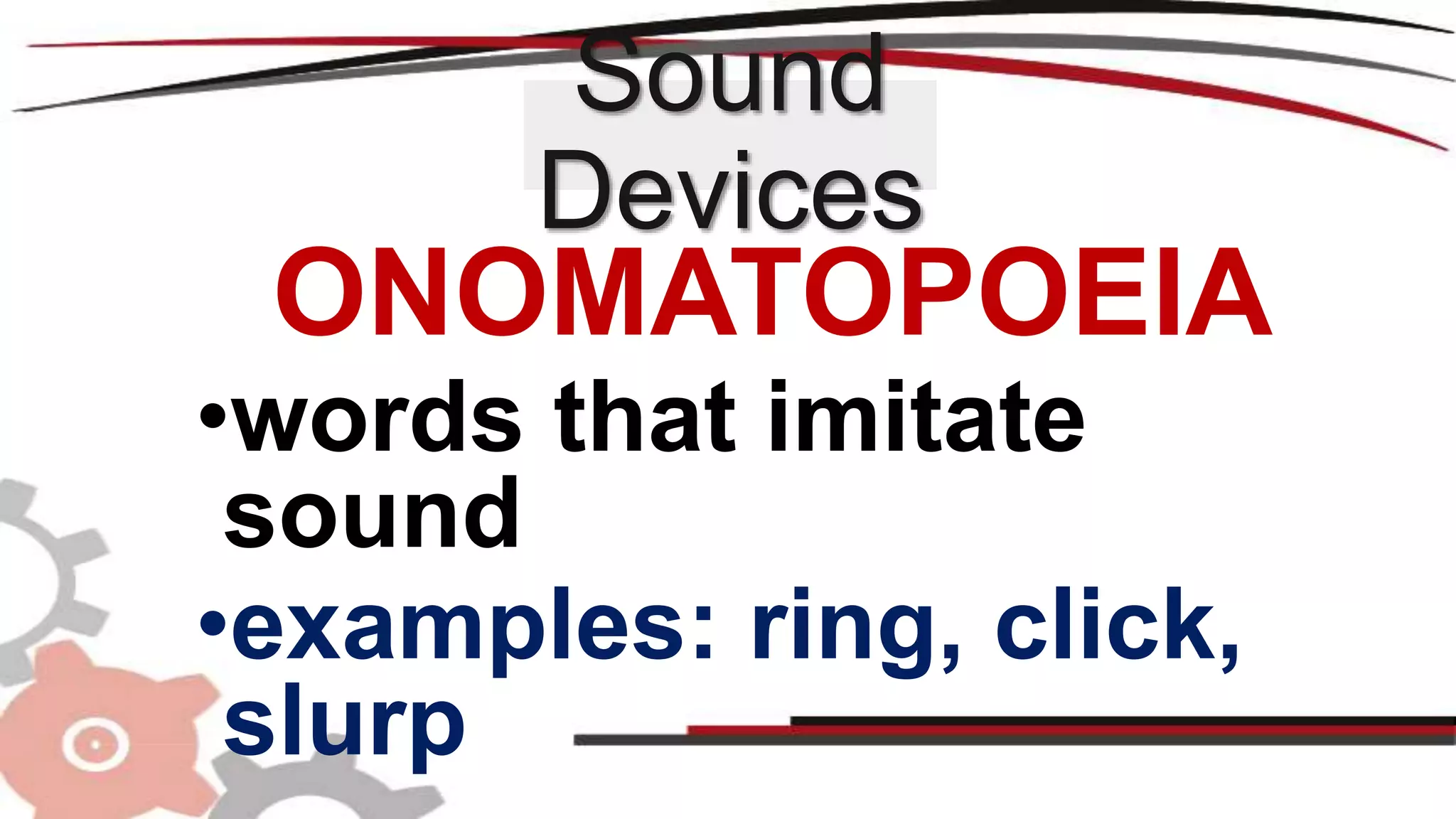 Sound Devices in Literature (Figures of Sounds) | PPTX
