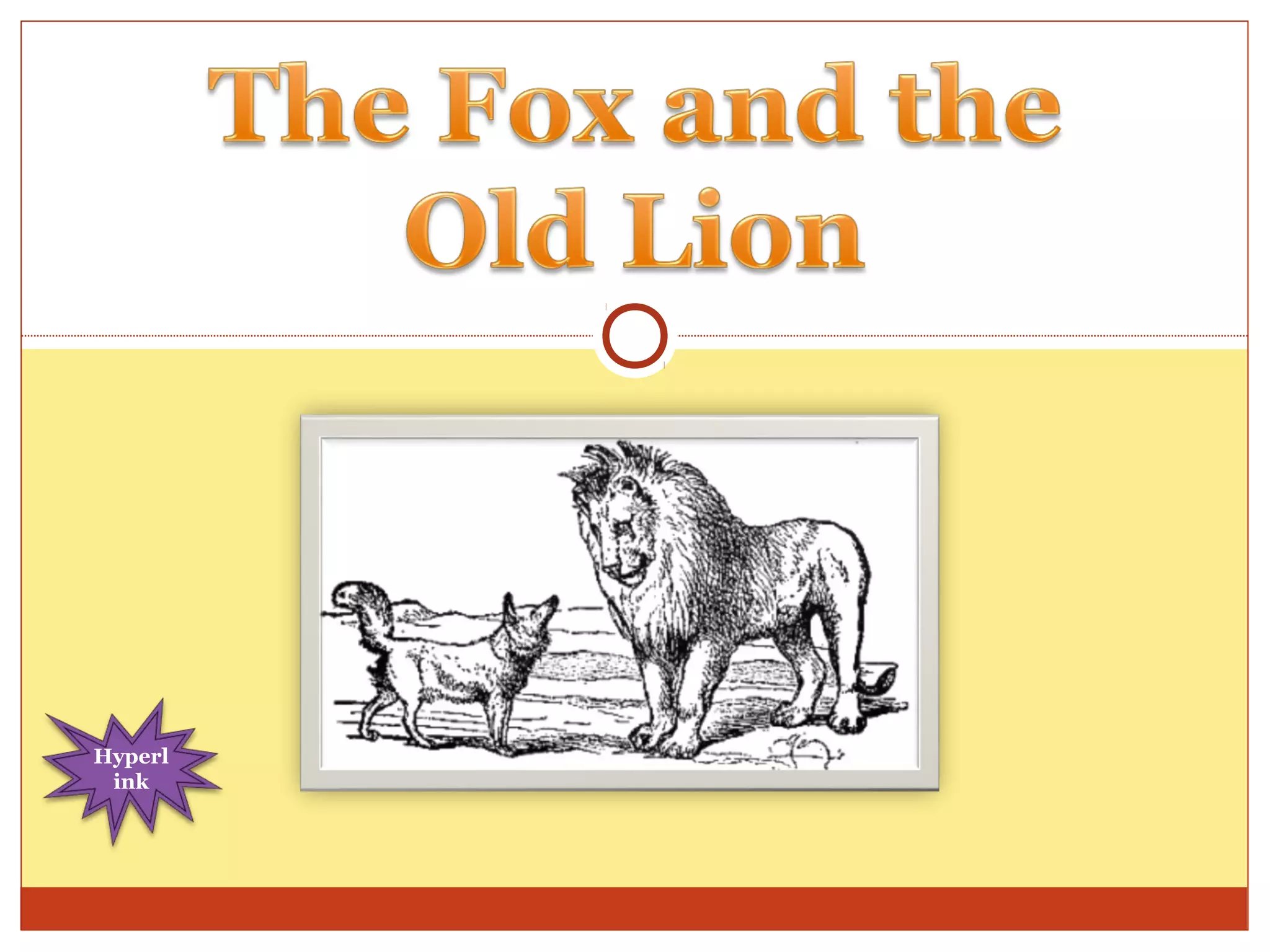 Week 2 Elements of Fables | PPT