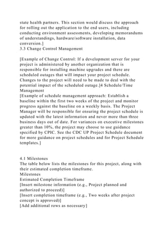 Week 2 Individual Assignment Project Plan Part 1 Purpose .docx