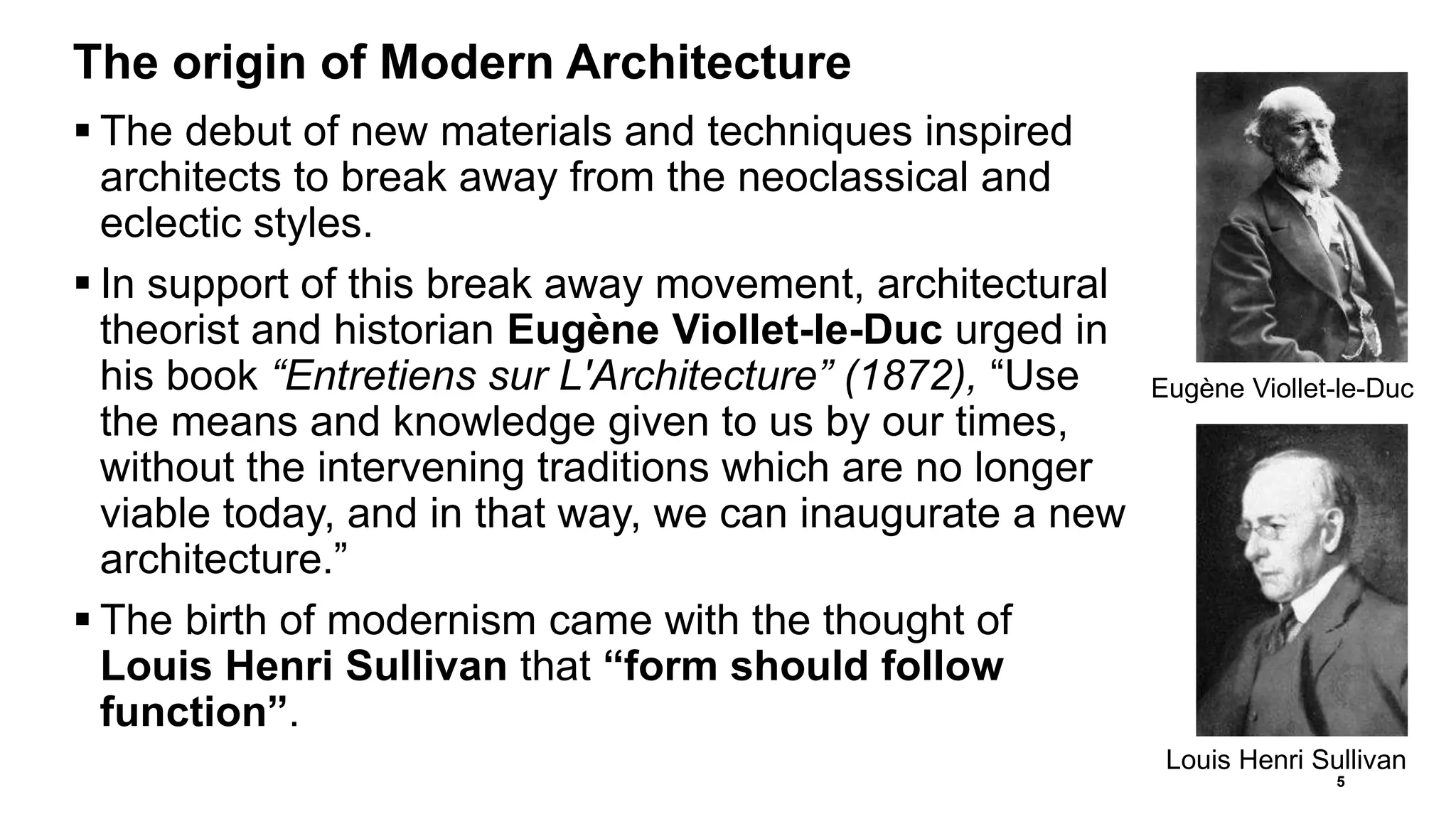 Introduction to Modernism | PPTX