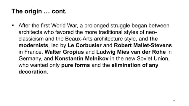 Introduction to Modernism | PPT