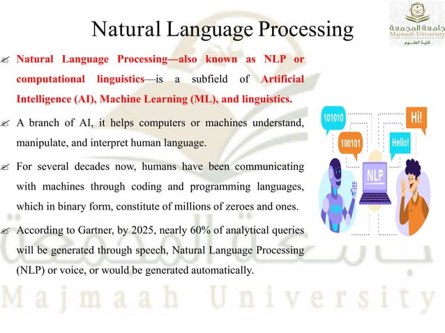 introduction to natural language processing | PPT