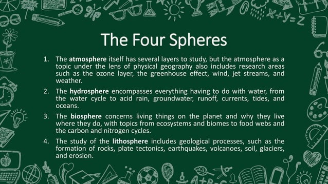 Week 2_Introduction to Physical Geography.pptx | Geology | Science