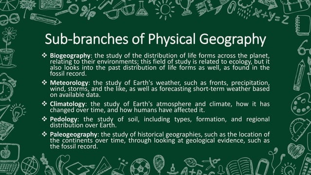 Week 2_Introduction to Physical Geography.pptx | Geology | Science