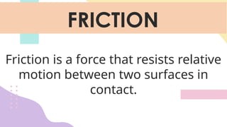 LAW OF INERTIA - NEWTONS FIRST LAW OF MOTION | PPTX
