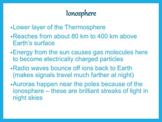 iNTRODUCING layers of the atmosphere b1.ppt