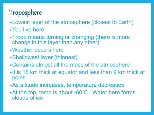 iNTRODUCING layers of the atmosphere b1.ppt