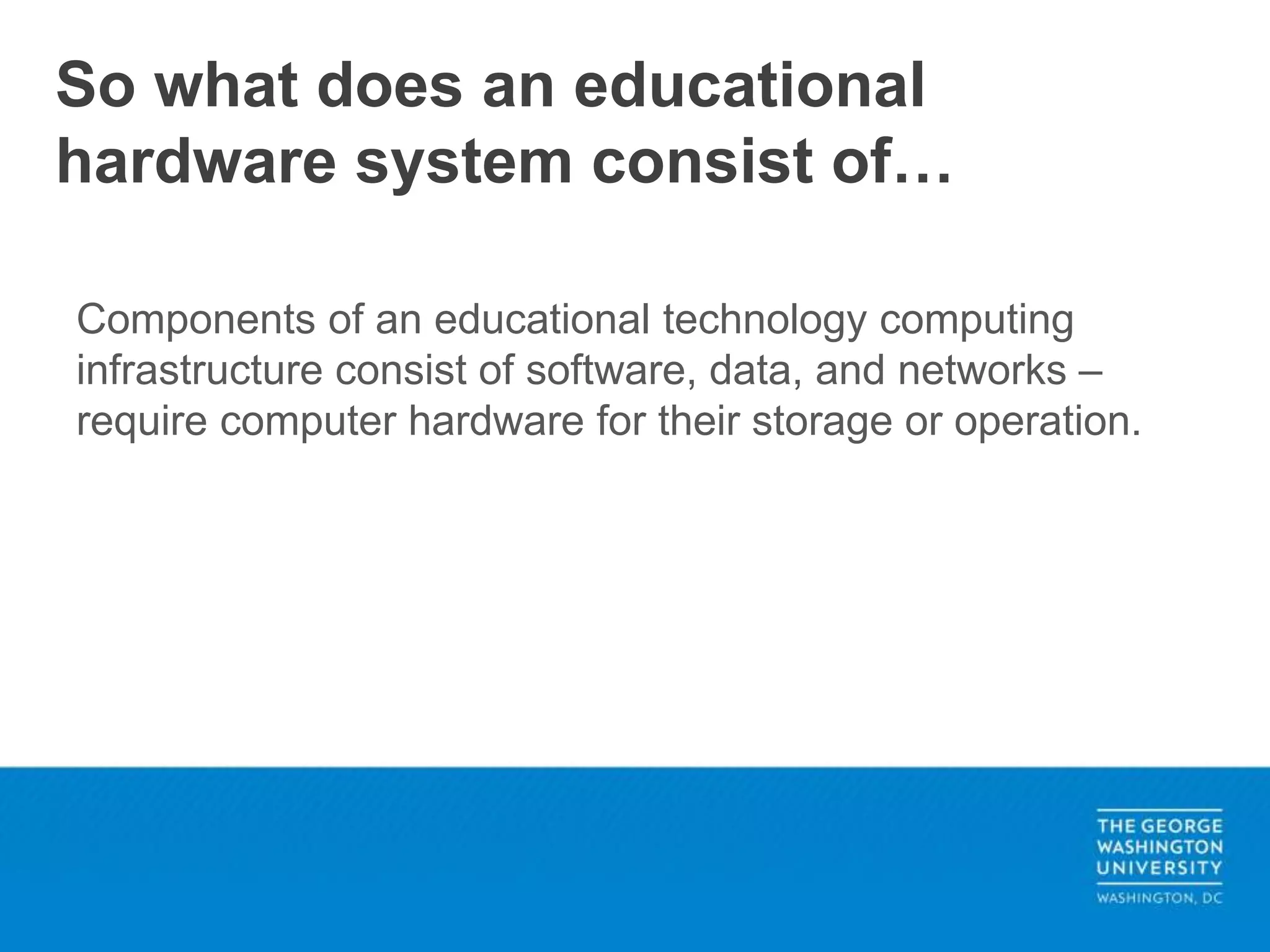 Lecture 2 Computer Hardware And Operating Systems Pptx Operating Systems Computer Software