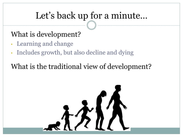 Week 2 Lifespan Perspective | PPT
