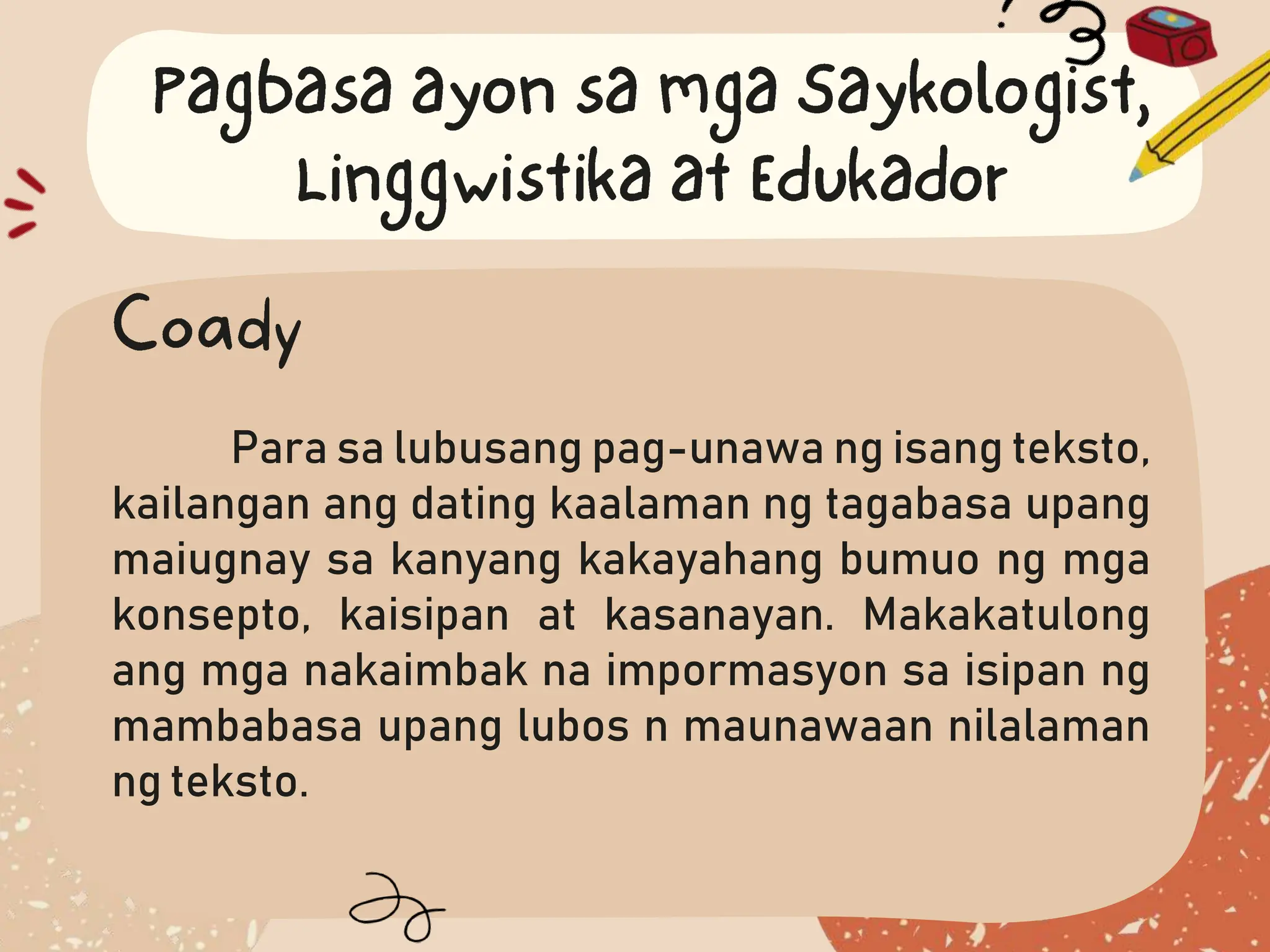 Pagbasa ng teksto at pagsuri ng keme | PPTX