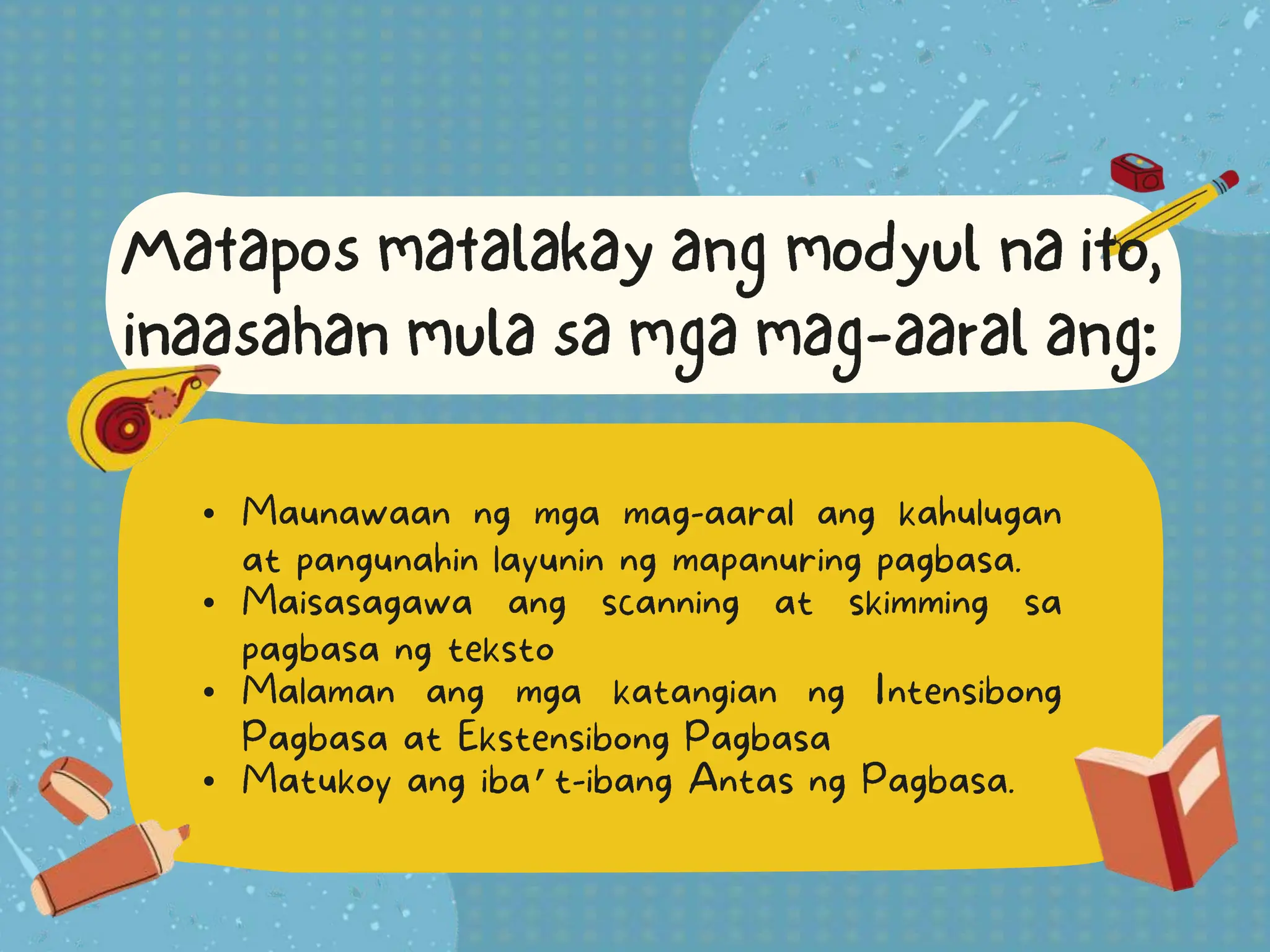 Pagbasa ng teksto at pagsuri ng keme | PPT