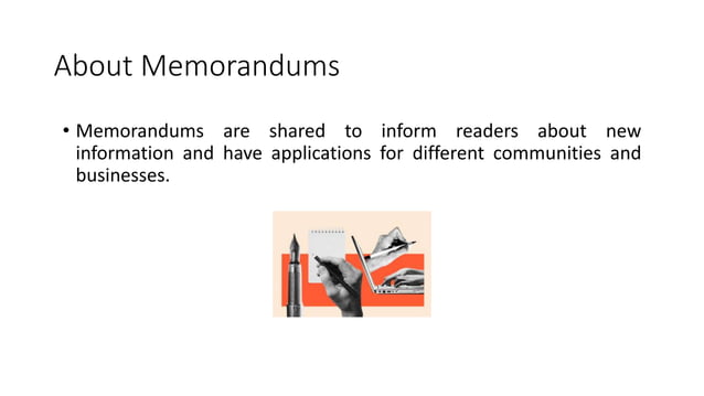 Memo Writing | PPT