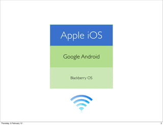 Mobile Platforms | PDF
