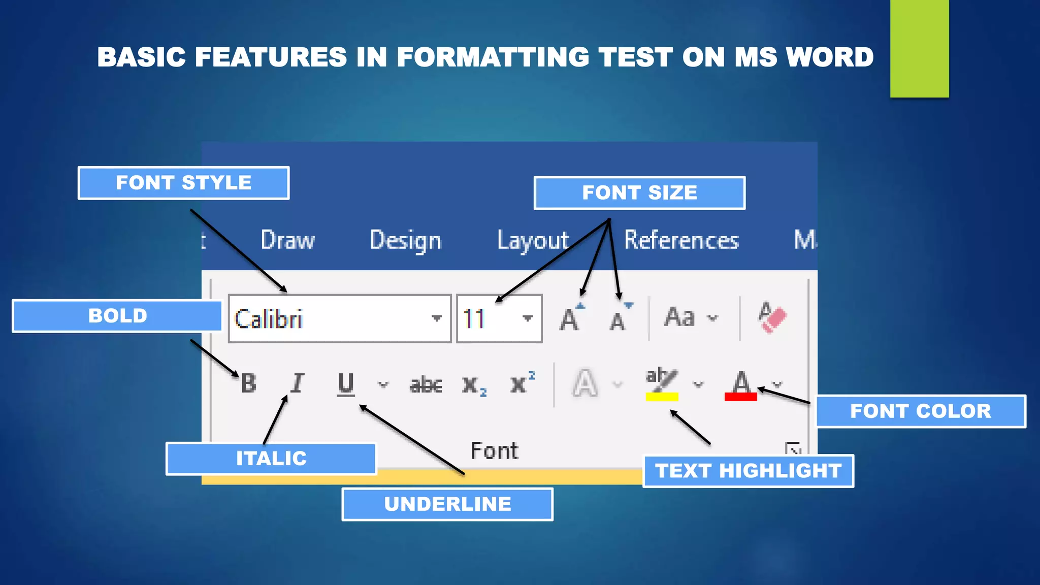 Week2 Ms Word Formatting Text Pptx
