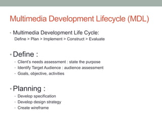 Multimedia Development Lifecycle | PDF