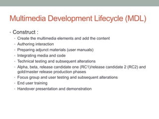 Multimedia Development Lifecycle | PDF