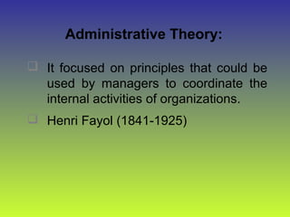 introduction to management | PPT