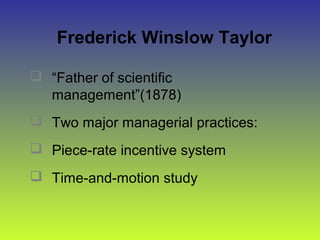 introduction to management | PPT