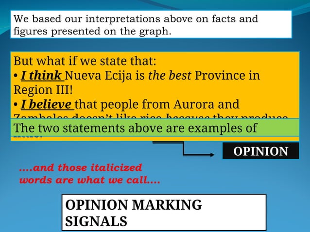 SHARING IDEAS USING OPINION MARKING SIGNALS.ppt | Science