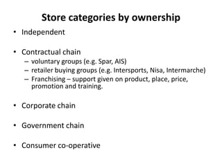 Organisation of retail buying | PPT
