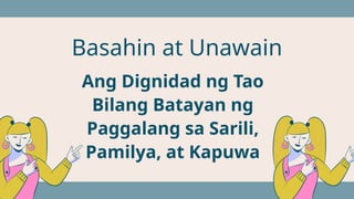 A PowerPoint presentation for GMRC Week 2_Paggalang(Respect).pptx