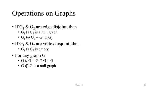 Graph Theory: Paths & Cycles | PPT