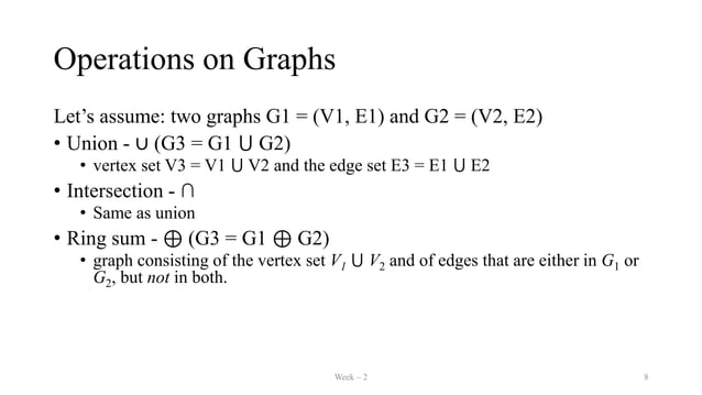 Graph Theory: Paths & Cycles | PPT