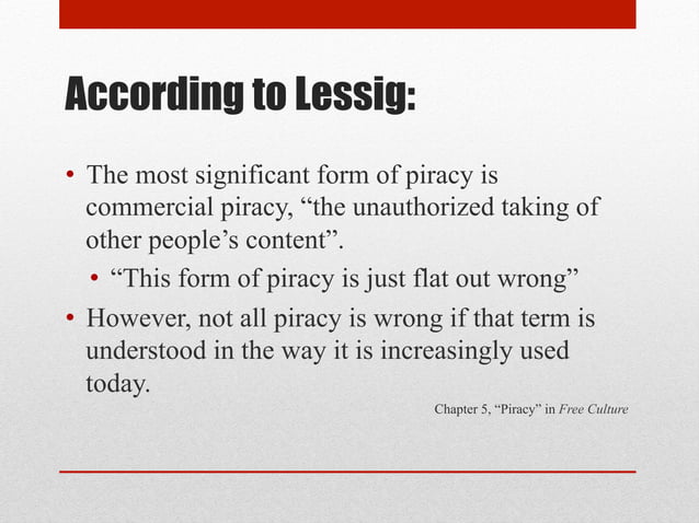 Week 2 pdf what is piracy? | PDF