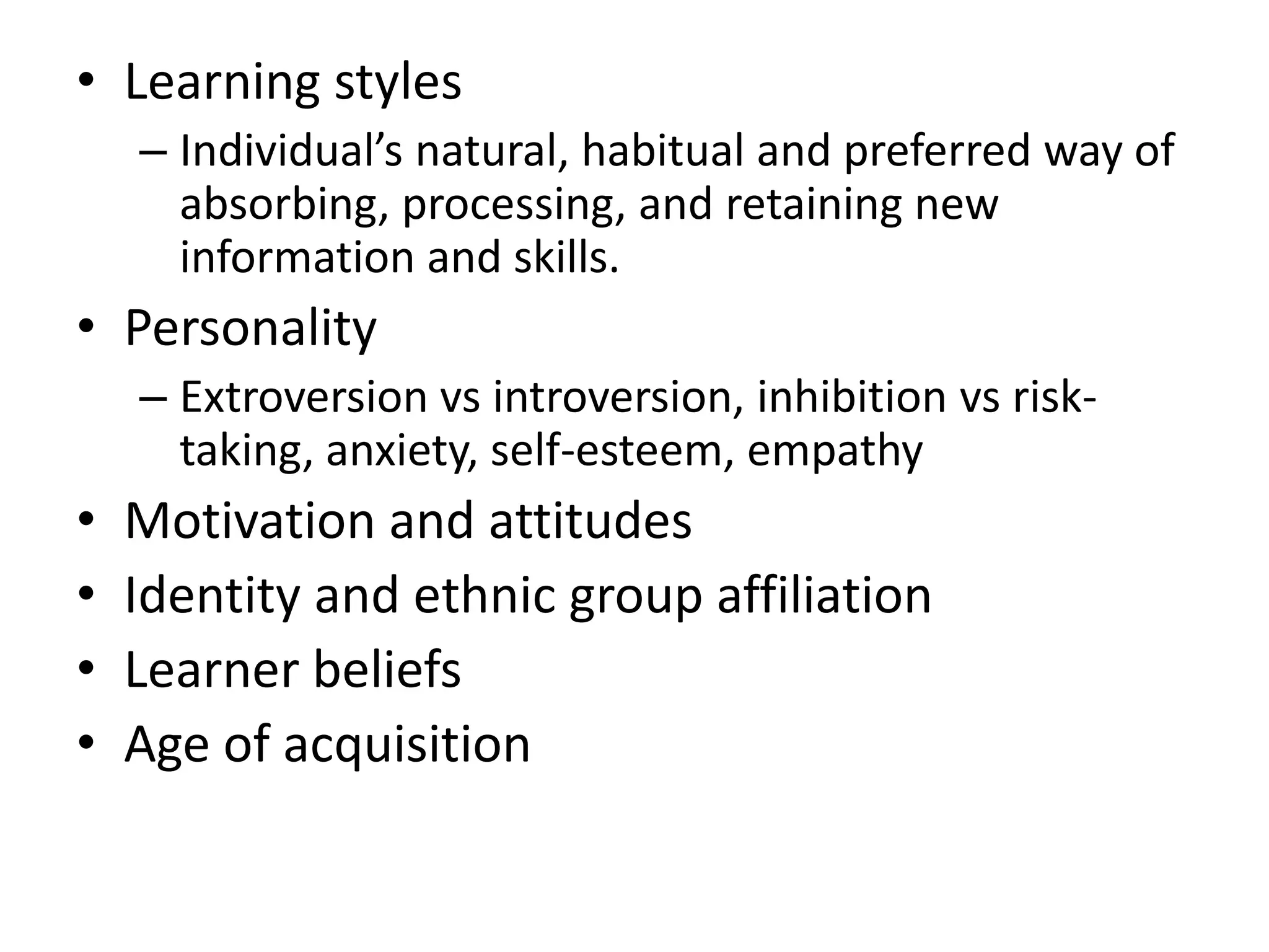 Week 2 pedagogical principles of teaching young learners | PPTX