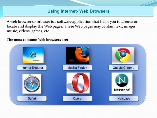 WWW, WEB BROWSER AND SEARCH ENGINE | PPTX