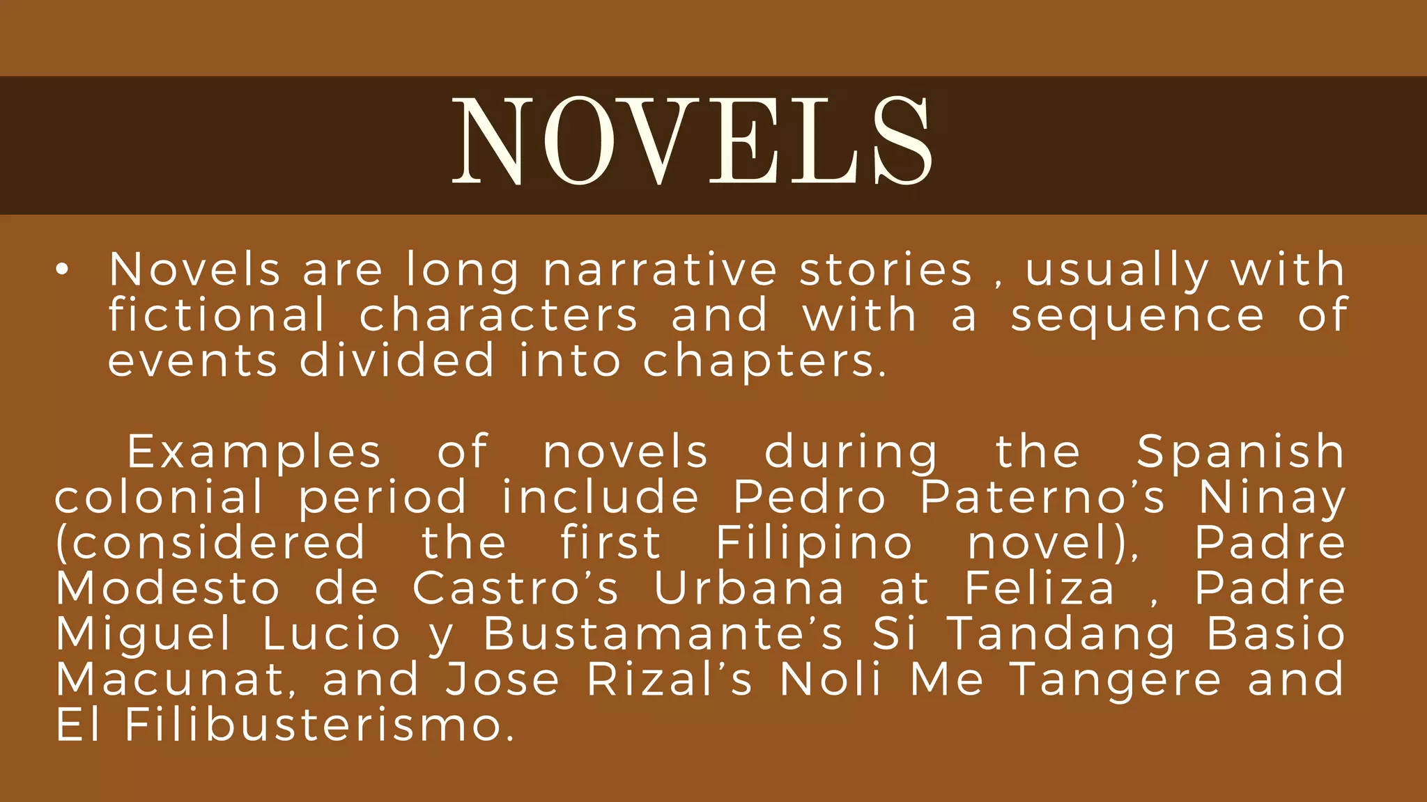 Philippine Literature during the Spanish Colonial Period | PDF