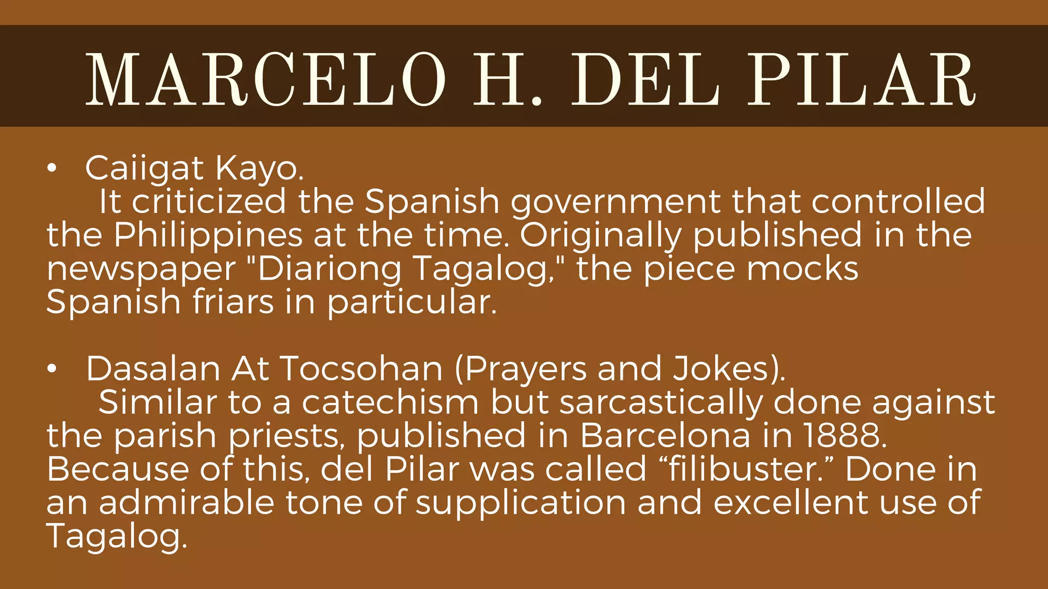 Philippine Literature during the Spanish Colonial Period | PDF