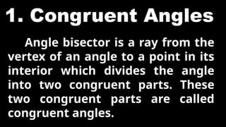 WEEK 2 power point presentation on angle pairs | PPTX