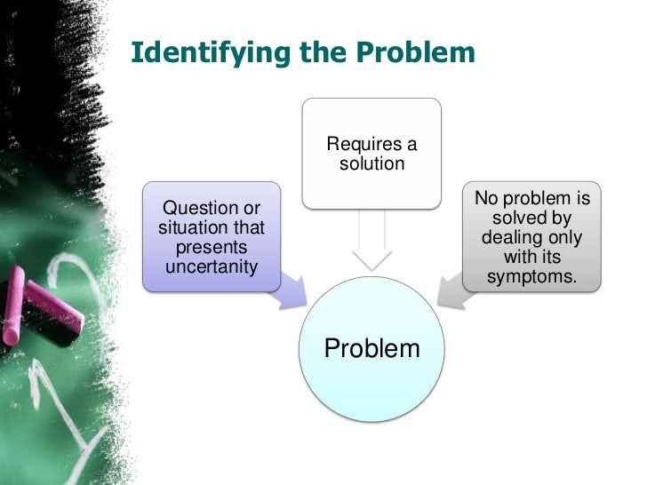 Week 2 presentation: Identifying the problem & troubleshooting