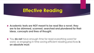 Week 2 reading and note taking skills | PDF