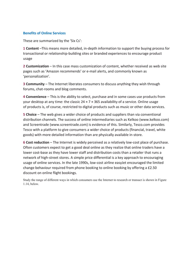 WEEK 2 READING MATERIAL for e-commerce study | PDF