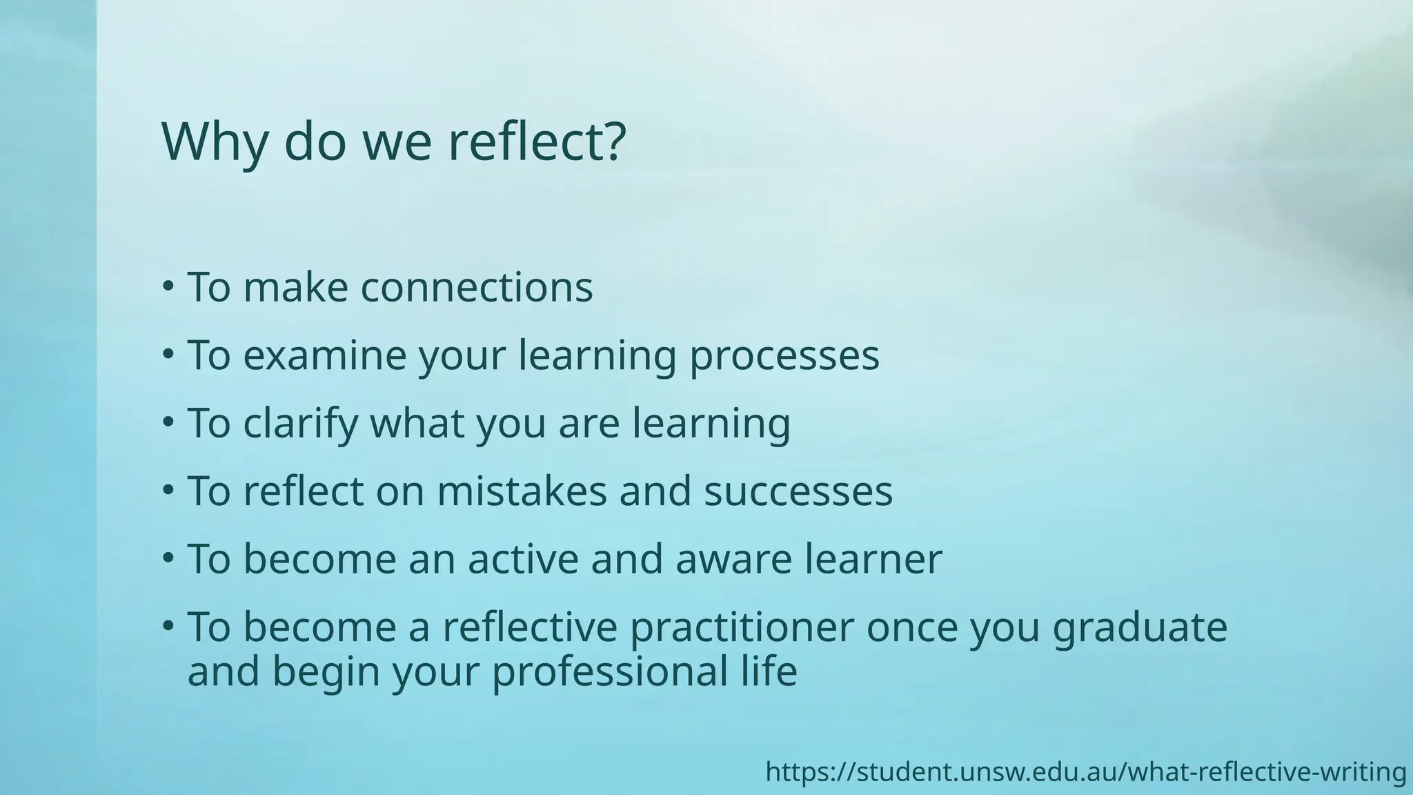 Reflection for first year nurses for relational practice | PPTX